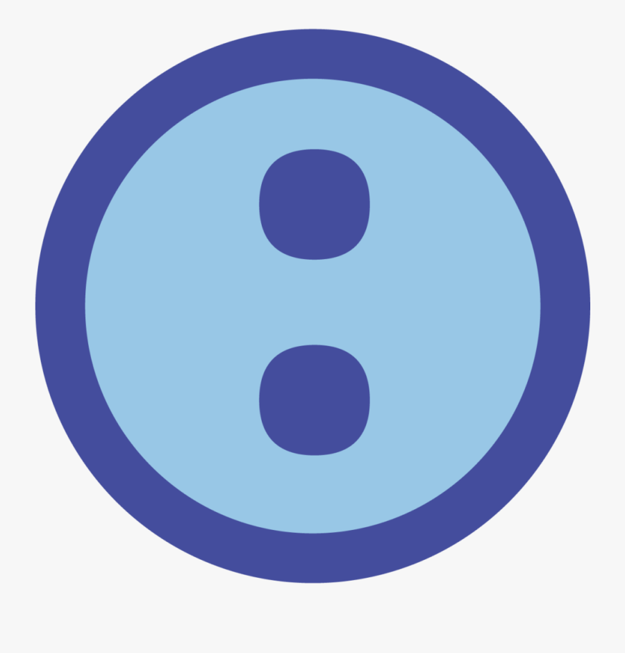 Colon Punctuation Clipart - Circle , Free Transparent Clipart - ClipartKey