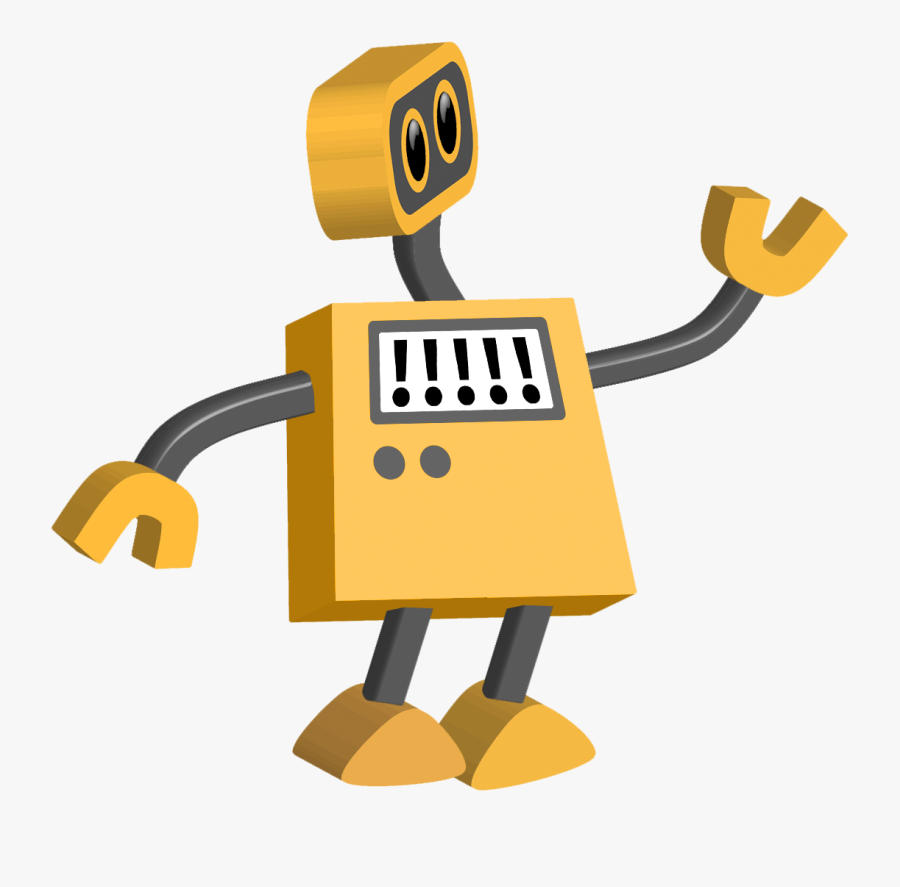 Robot Cartoon No Background , Free Transparent Clipart - ClipartKey