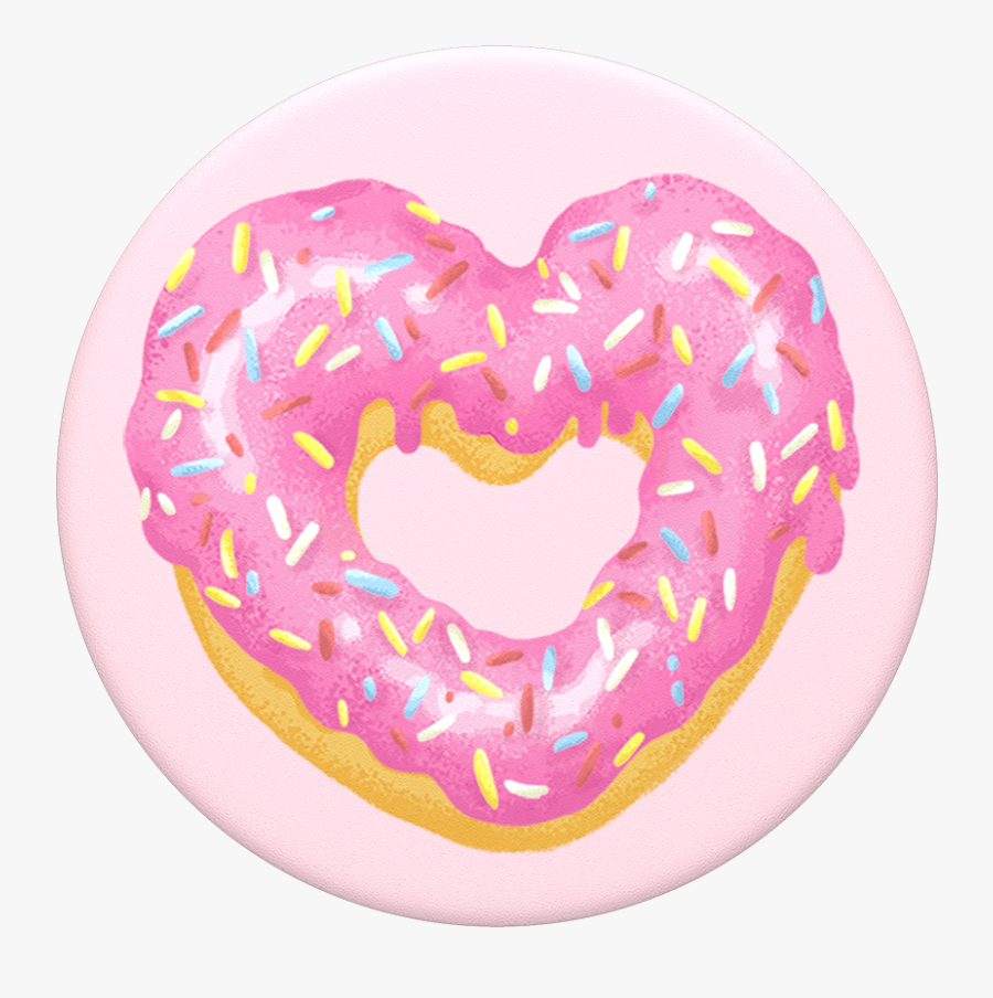 Popsocket Strawberry Donut , Free Transparent Clipart - ClipartKey