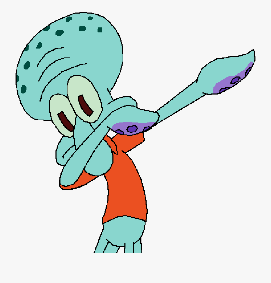 Dabbing Squidward