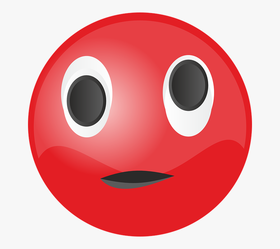 Emoticones De Color Rojo , Free Transparent Clipart - ClipartKey