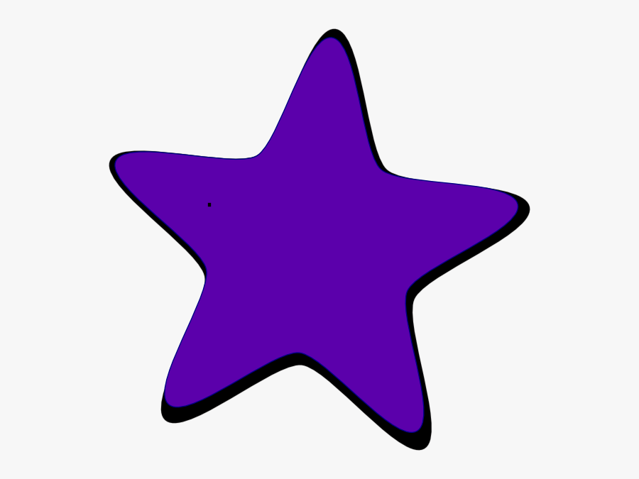 Colorful Stars Clipart Png Download - Purple Star No Background , Free ...