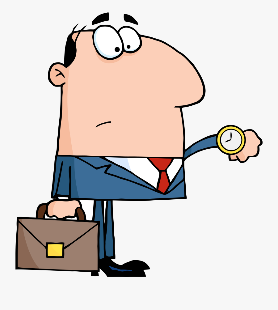 Waiting Collection Of Clipart Free Best Transparent - Looking At Watch ...