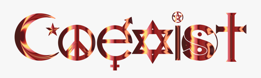 Symbol,sign,logo - Piotr Mlodozeniec Coexist , Free Transparent Clipart ...