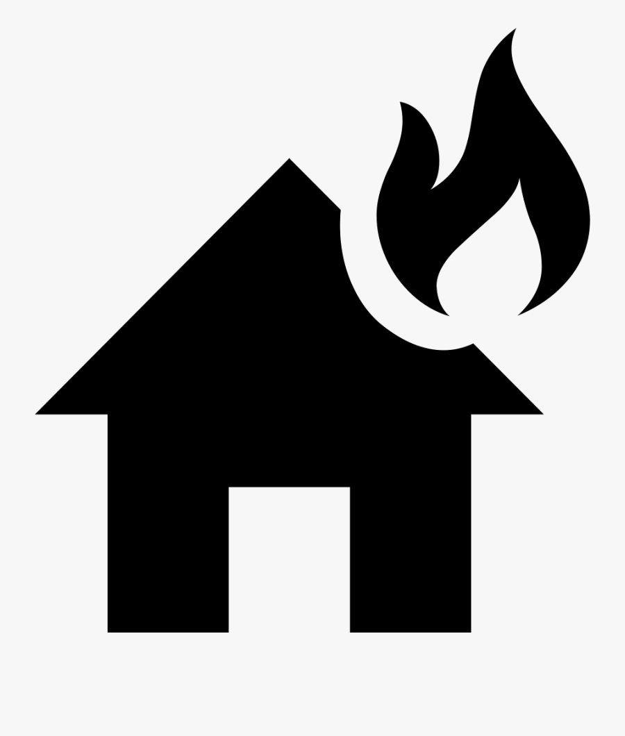 House Fire - House Fire Icon Png , Free Transparent Clipart - ClipartKey