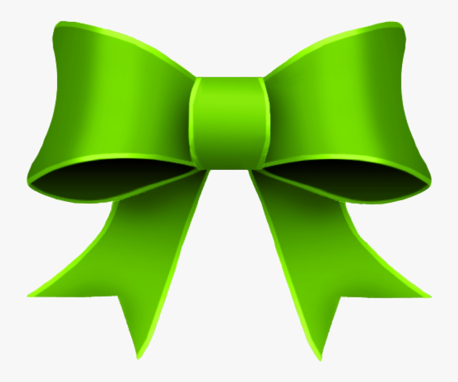 Christmas Bow Clip Art Green Ribbon Clipart Hd Transparent ...