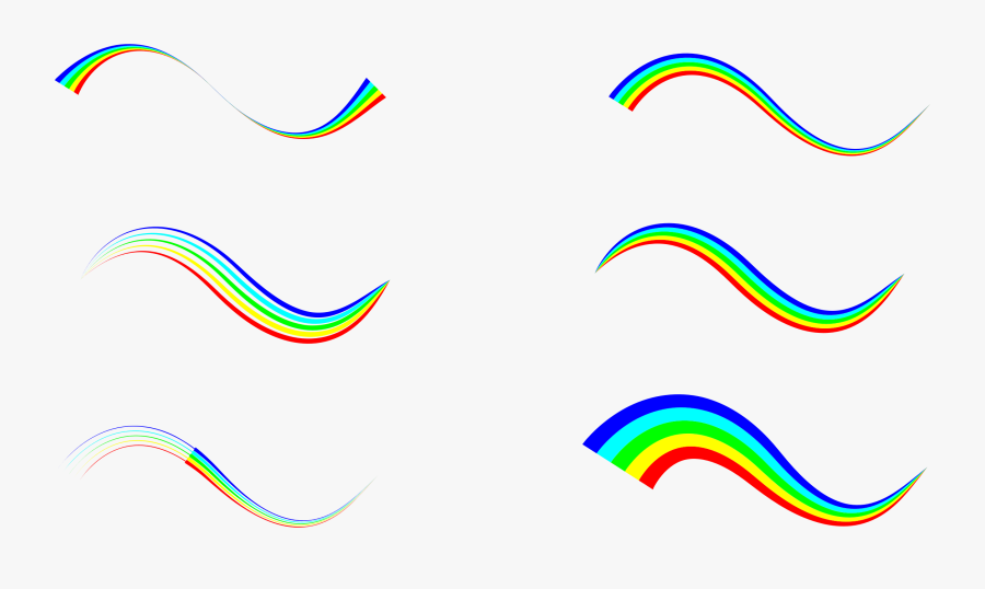 Abstract Art - Colorful Waves Clipart , Free Transparent Clipart ...