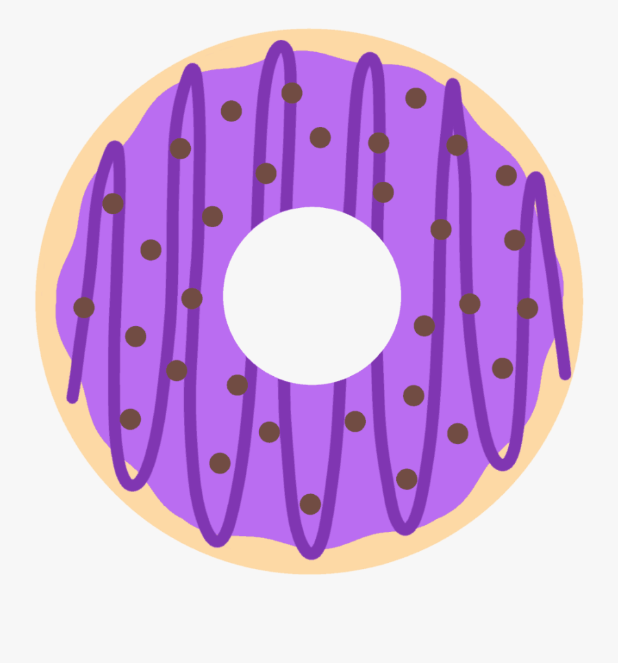 Purple Donut Clip Art Image - Circle , Free Transparent Clipart ...