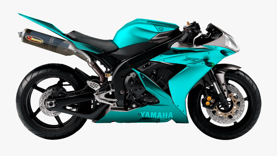 Motorcycle Png Images - Black And Teal Motorcycle , Free Transparent ...