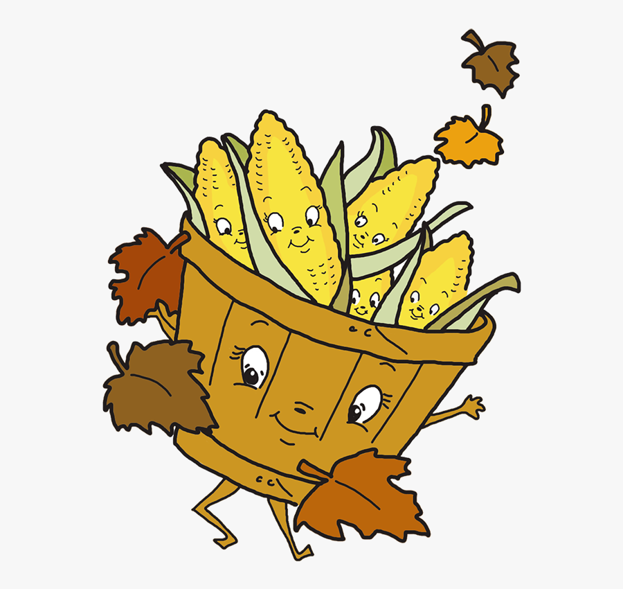 Happy With Corn - Thanksgiving Corn Clip Art , Free Transparent Clipart ...
