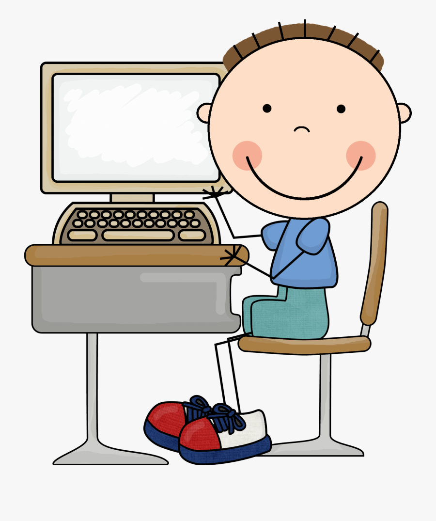 Computer Center Clipart Clip Art Library - Kid On Computer Clipart ...