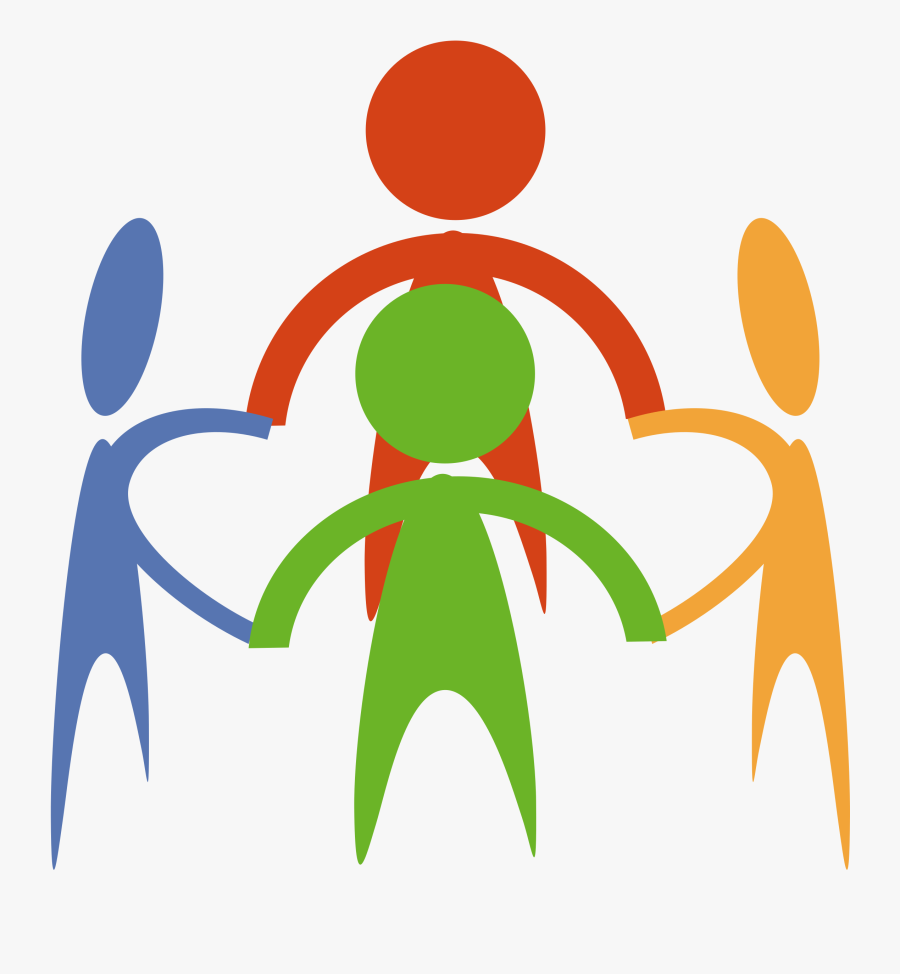 Empowering Clipart - People Holding Hands Cartoon , Free Transparent ...