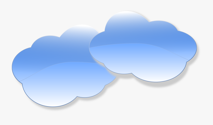 Two Little Clouds Clipart - Animated Clouds Clipart , Free Transparent ...