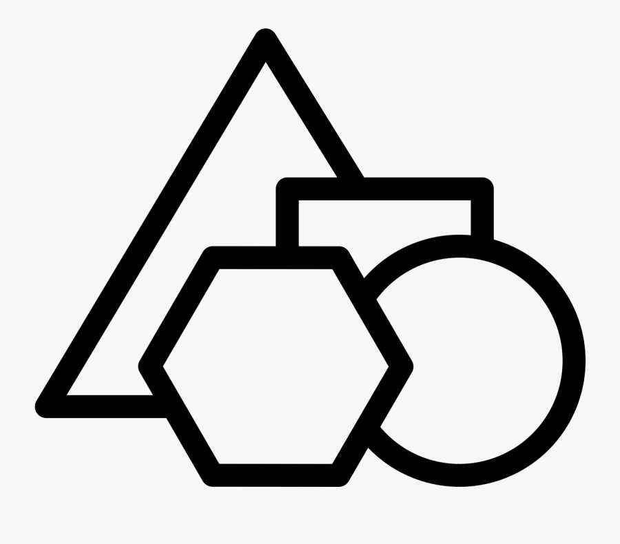 Geometry Clipart Math Subject - Math Shapes Black And White Clipart ...