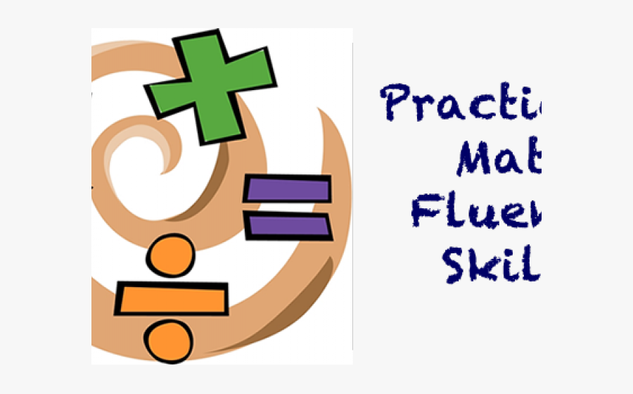 Mathematics Clipart Math Fluency - Transparent Math Clipart Png , Free ...