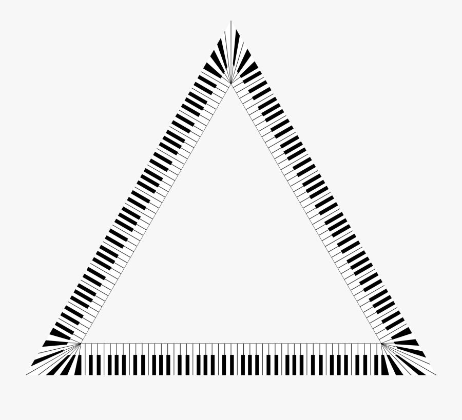 Triangle Piano Keys , Free Transparent Clipart - ClipartKey