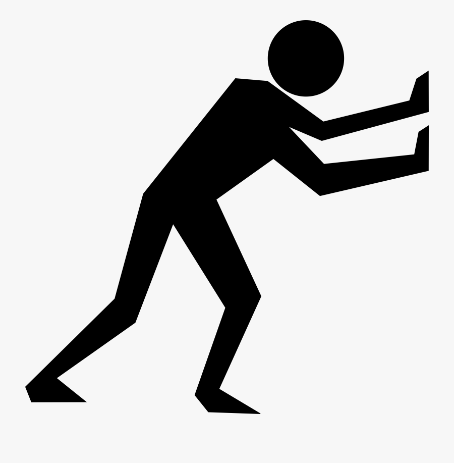 Man Pushing A Rock Clipart - Push Clipart , Free Transparent Clipart ...