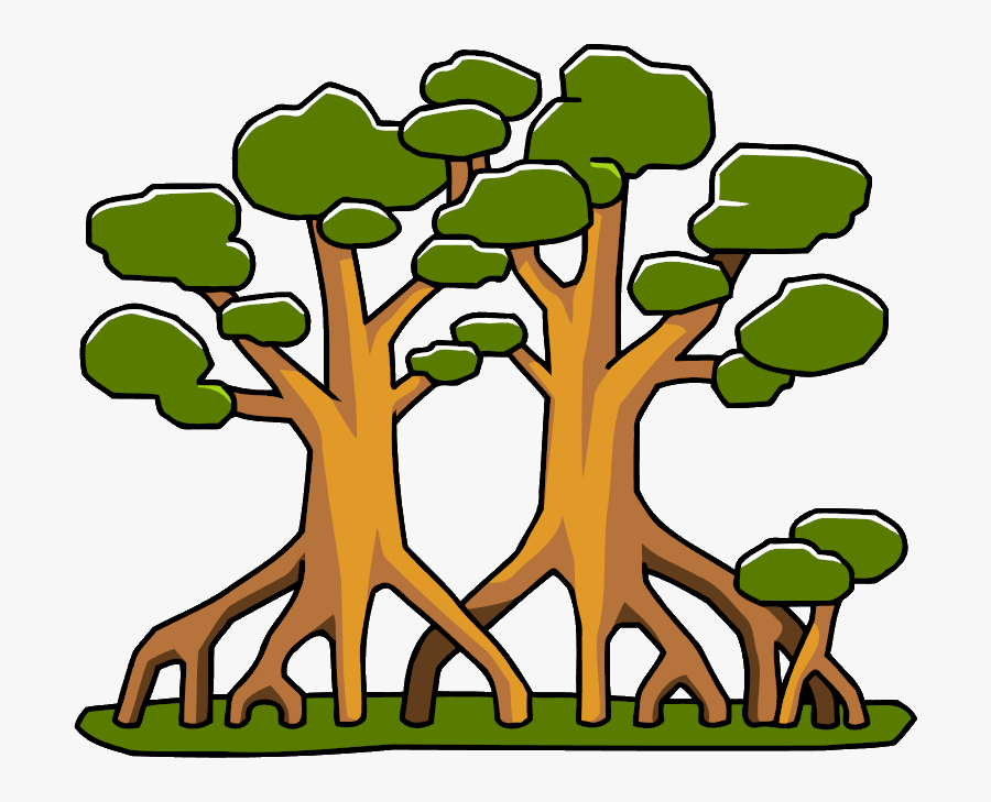 Alligator Clipart Swamp Tree - Cartoon Swamp Tree , Free Transparent ...