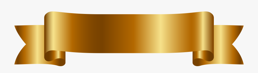 Gold Clip Art Cyberuse - Brown Ribbon Banner Png , Free Transparent ...