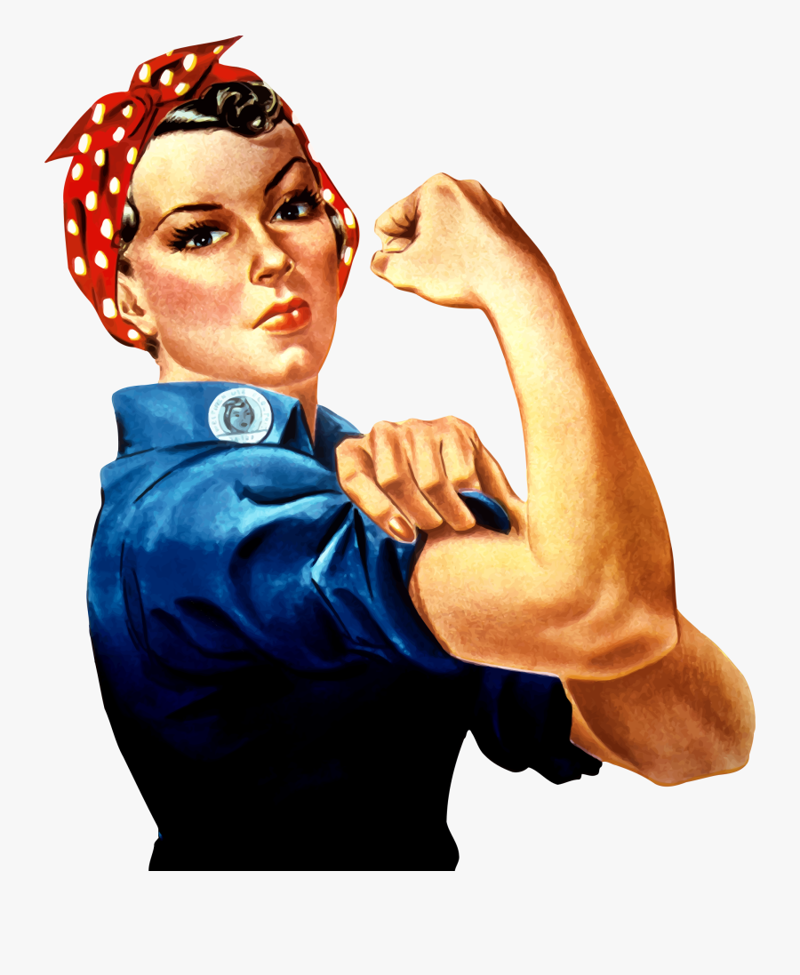 Clip Art Rosie The Riveter Png - Rosie Riveter Png , Free Transparent ...