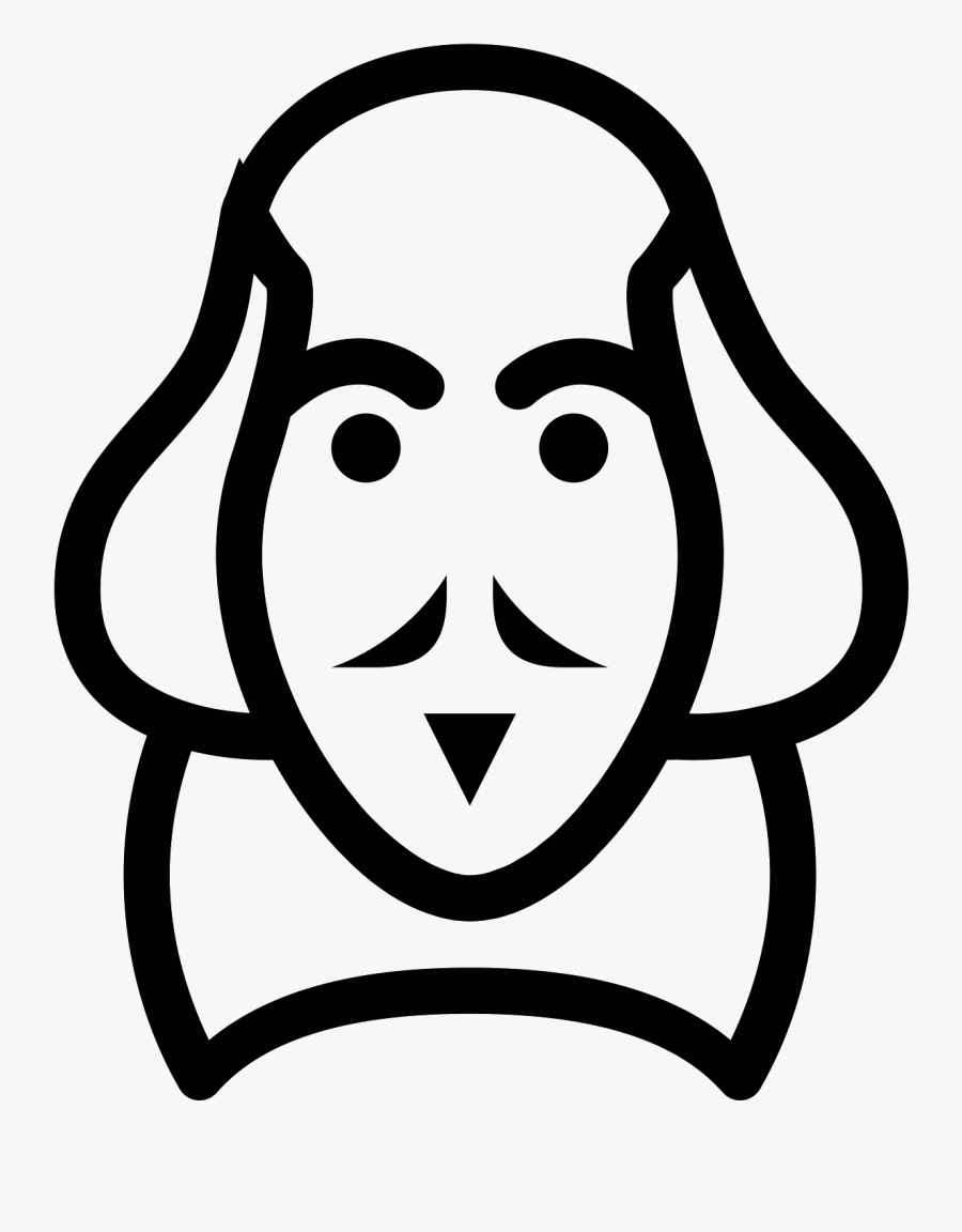 Shakespeare Clipart - William Shakespeare Drawing Easy , Free ...