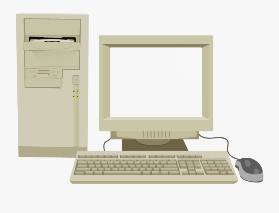 Microsoft Clipart Windows Computer - Windows 95 Pc Png , Free ...