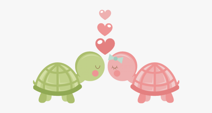 Turtles In Love , Free Transparent Clipart - ClipartKey