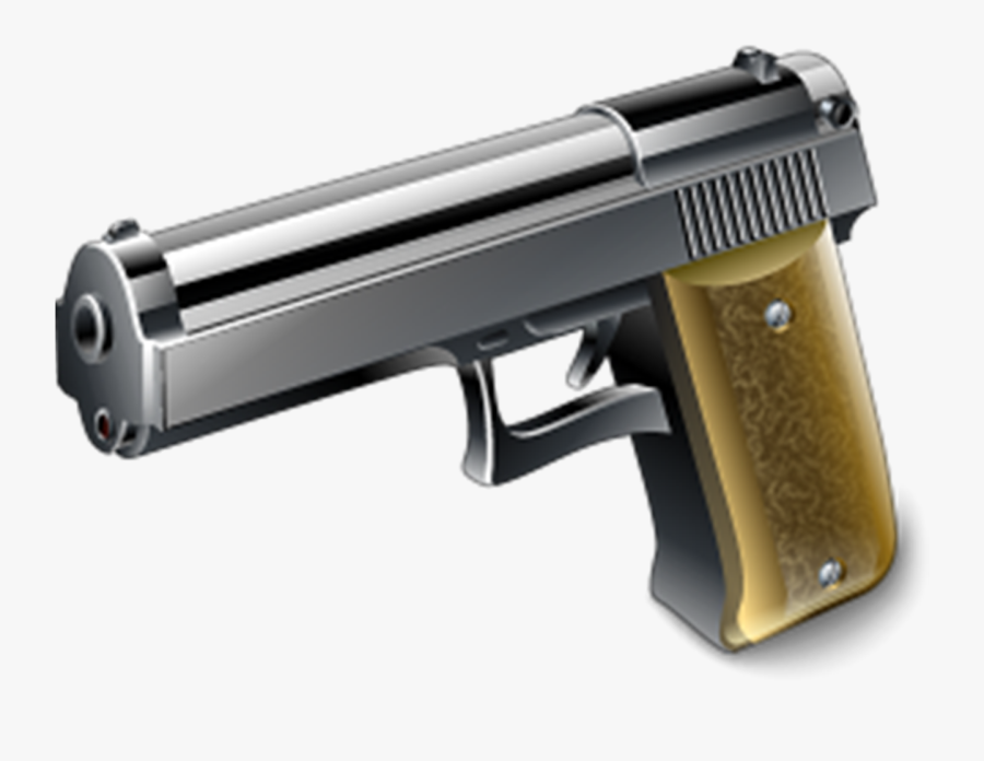 Pistol Handgun Computer Icons Weapon - Gun , Free Transparent Clipart ...
