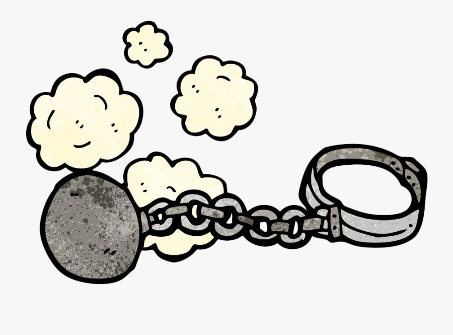 Ball And Chain Royalty Free Art Hand - Ball And Chain Cartoon Png ...