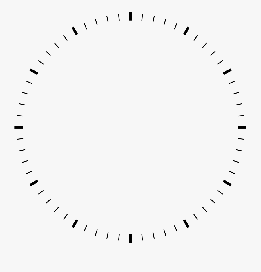 Clock Face Png - Circle , Free Transparent Clipart - ClipartKey
