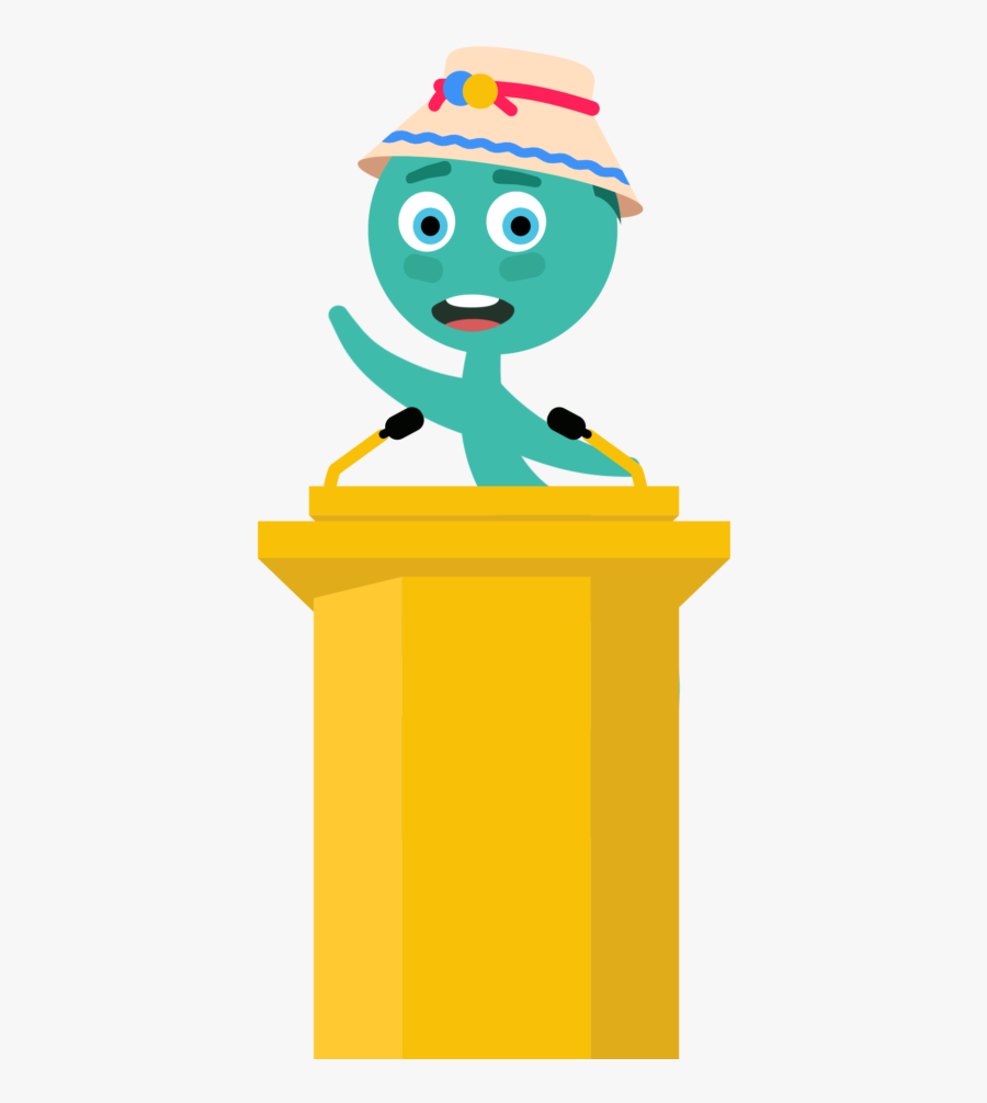 Public Speaking Cartoon Kids , Free Transparent Clipart - ClipartKey