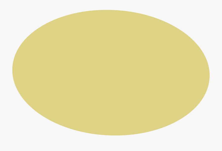 Gold Oval - Yellow Circle Png , Free Transparent Clipart - ClipartKey