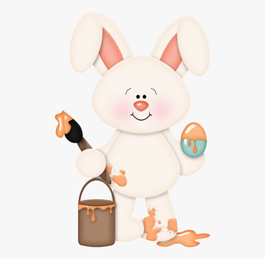 Hippity Easter Clip Art - Png Clipart Cute Easter Bunny Png , Free ...