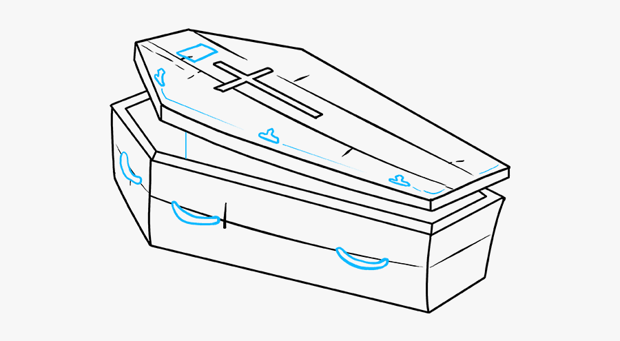 How To Draw Coffin - Easy To Draw Coffin , Free Transparent Clipart ...