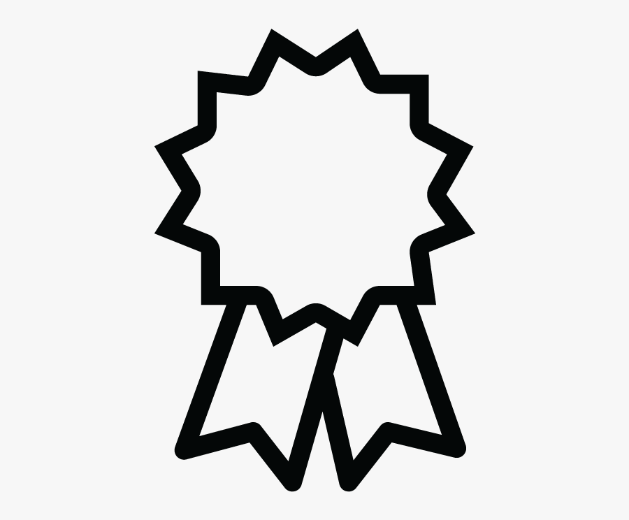 Badge Icon" - Icon Two Colours , Free Transparent Clipart - ClipartKey