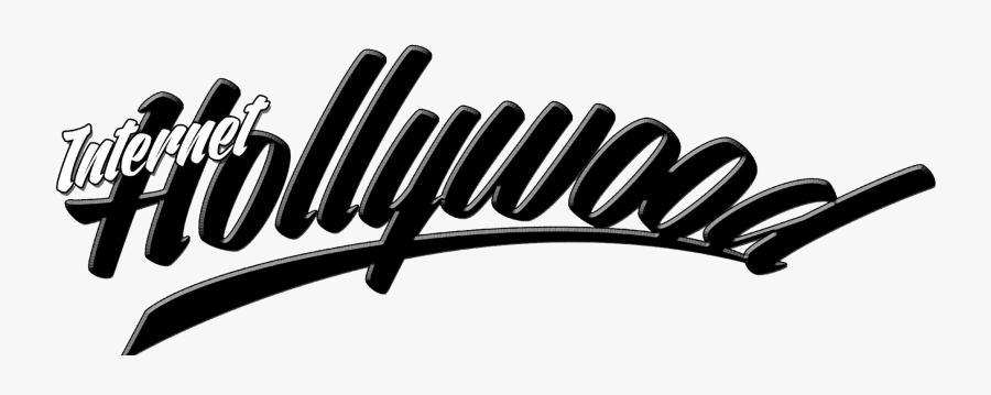 Internet Hollywood - Calligraphy , Free Transparent Clipart - ClipartKey