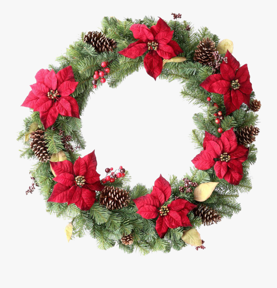 Transparent Background Christmas Wreath Png , Free Transparent Clipart ...