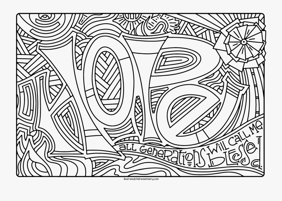 Hope Coloring Poster - Line Art , Free Transparent Clipart - ClipartKey