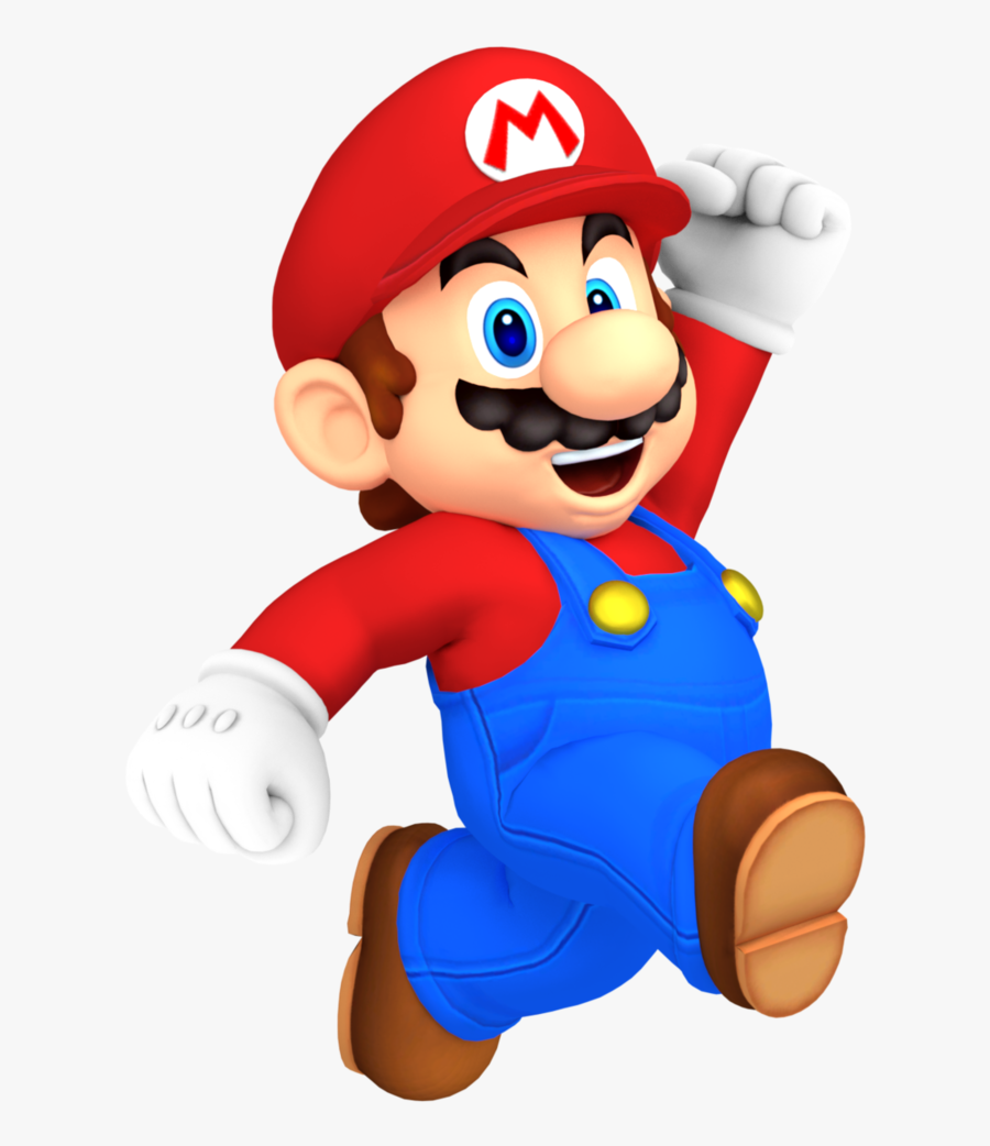 Mario Jumping Png Clip Art Stock - Mario Transparent Background , Free ...