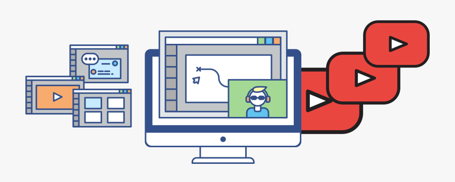 Youtube Channel Cover Template - Cartoon , Free Transparent Clipart ...