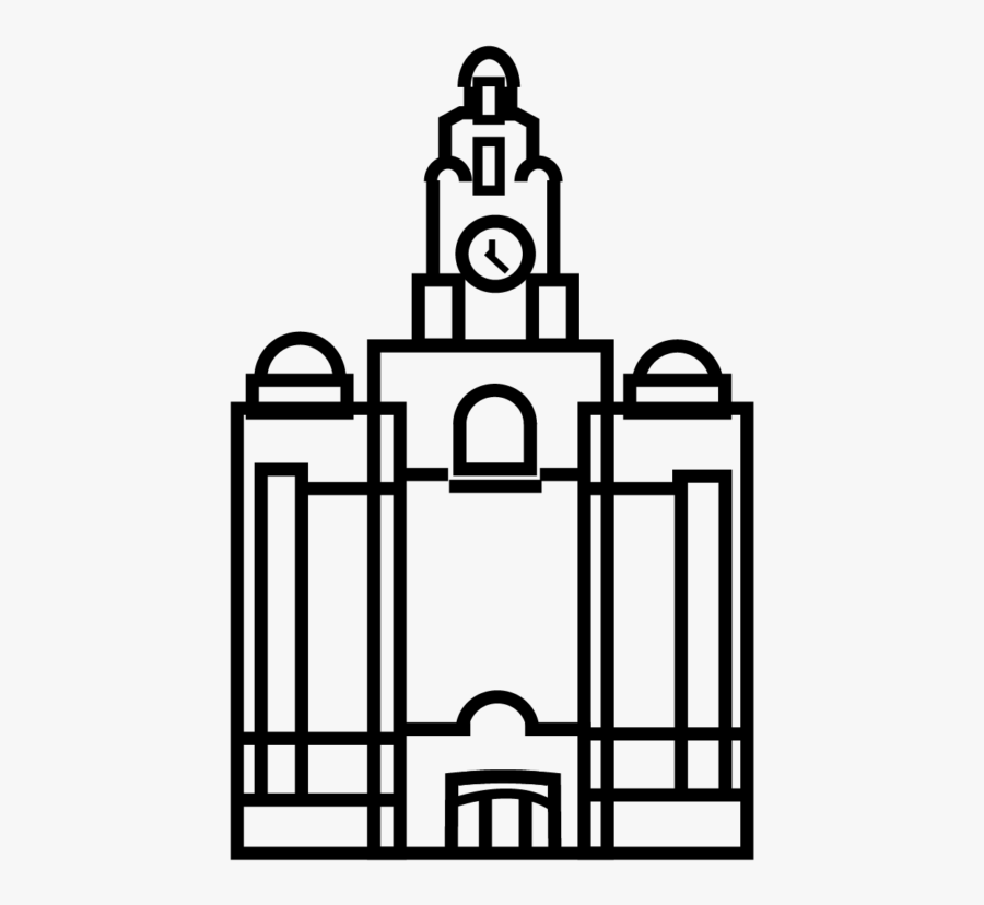 Liver Building Line Drawing , Free Transparent Clipart - ClipartKey