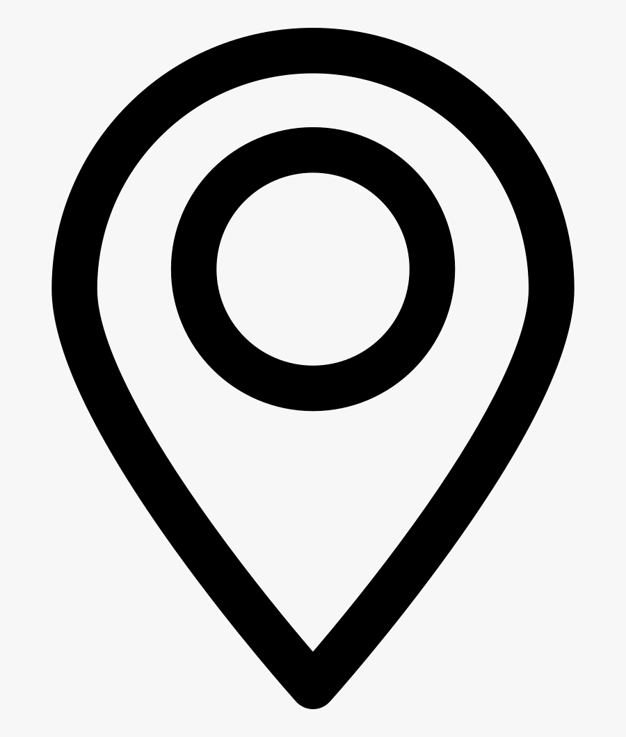 Location - Pin Location Icon Outline , Free Transparent Clipart ...