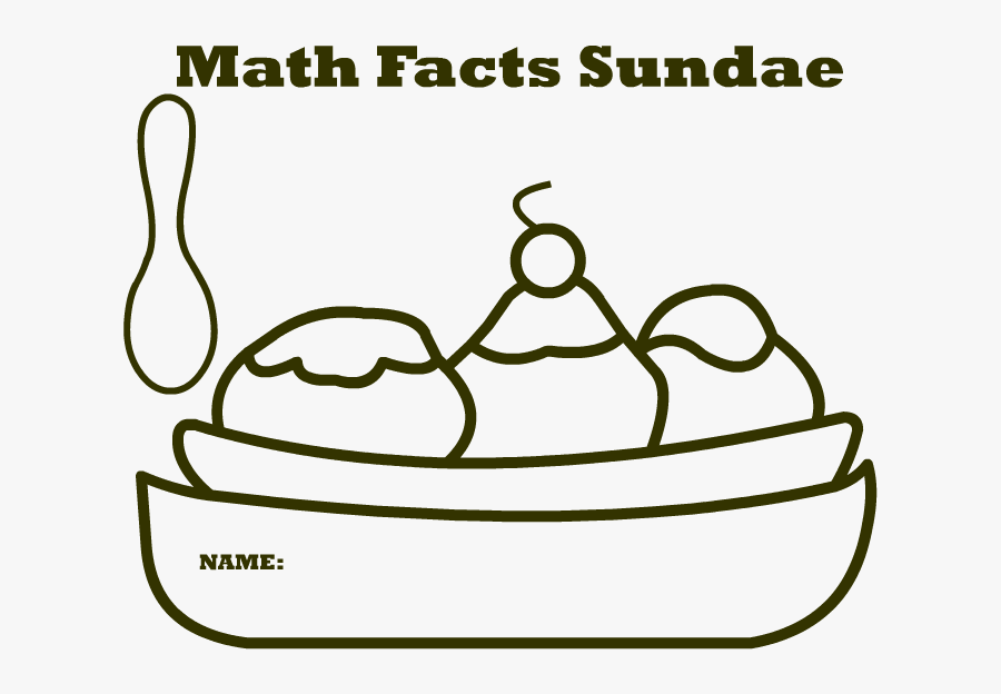 Ice Cream Sundae Printable Worksheets - Altafulla , Free Transparent ...