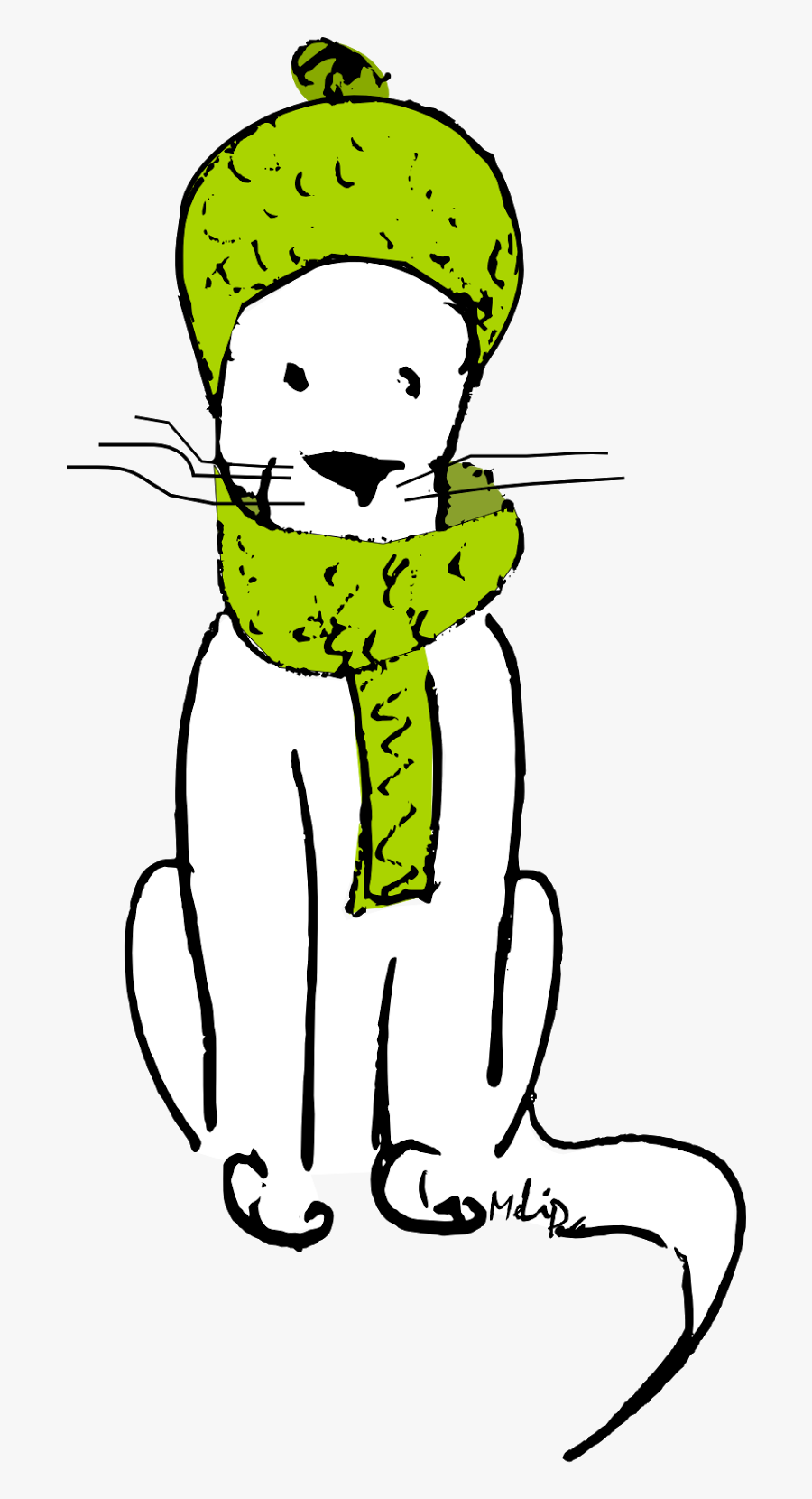Winter Cat Cliparts - Cold Cat Clipart , Free Transparent Clipart ...