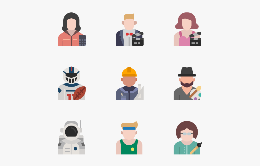 Jobs And Occupations Icons , Free Transparent Clipart - ClipartKey