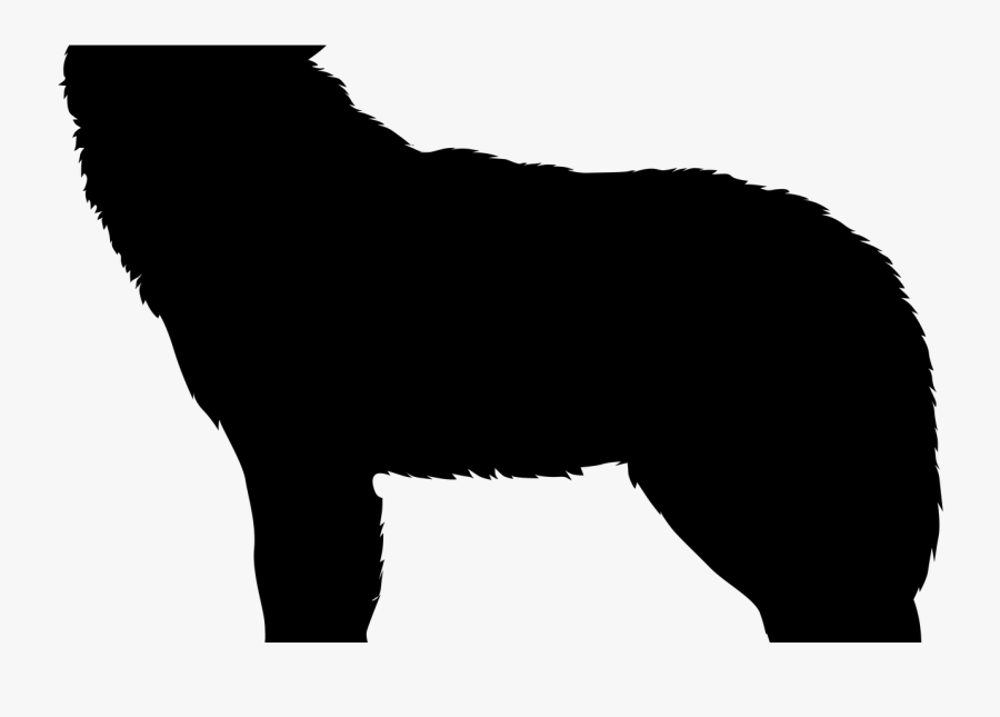 Howling Wolf Silhouette Png Transparent Clip Art Image - Werewolf ...