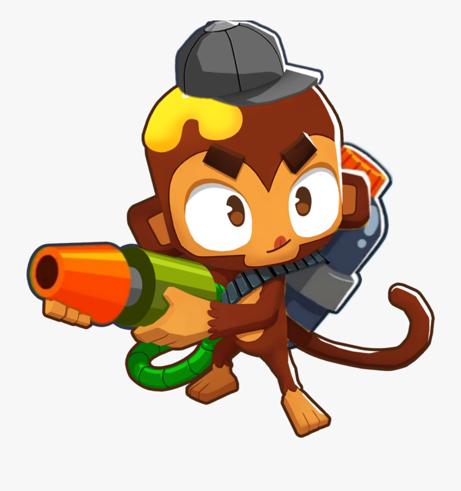 Btd6 Glue Gunner , Free Transparent Clipart - ClipartKey