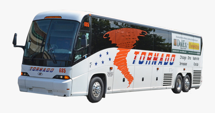 Tornado Bus En Chicago , Free Transparent Clipart - ClipartKey