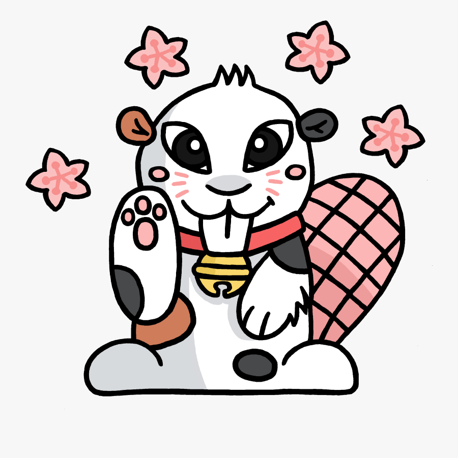 Adsy Beaver Mascot Transparent Png Image - Adsy Beaver , Free ...