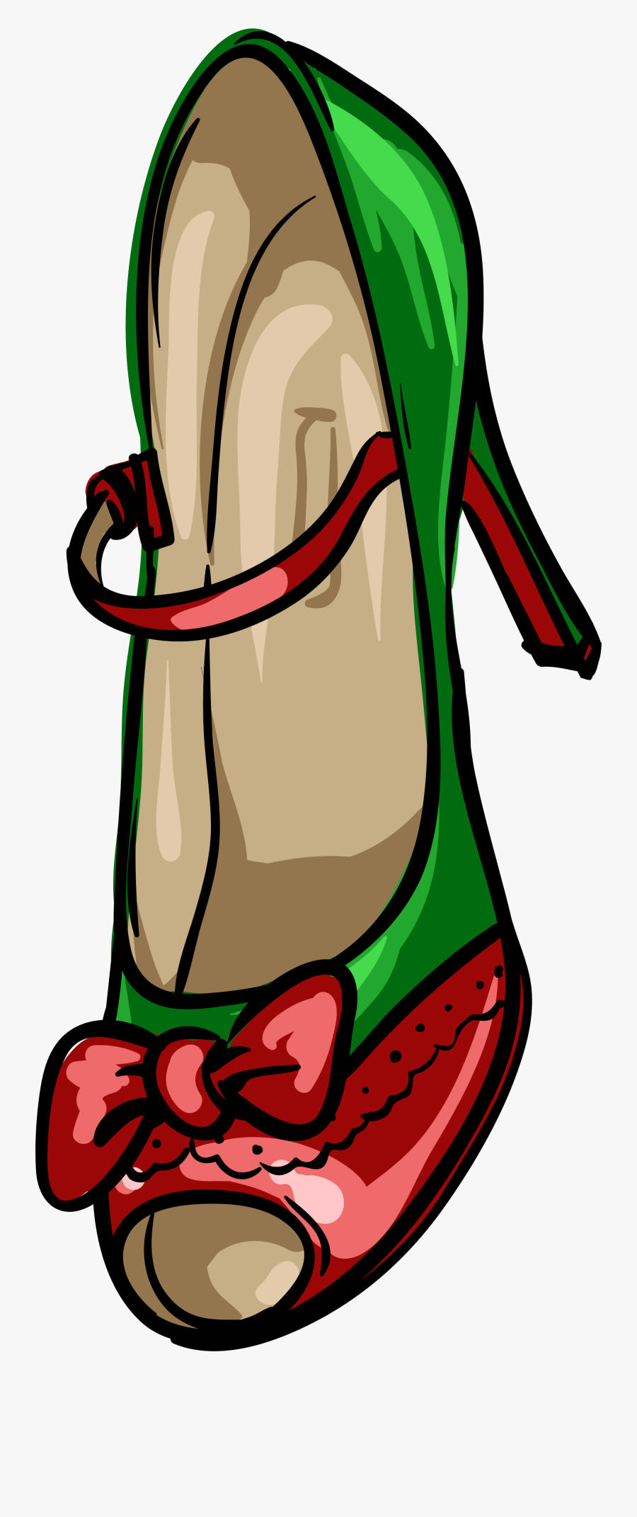 Svg Free Stock Heel Drawing Cartoon Clipart , Png Download - Heel Shoes ...